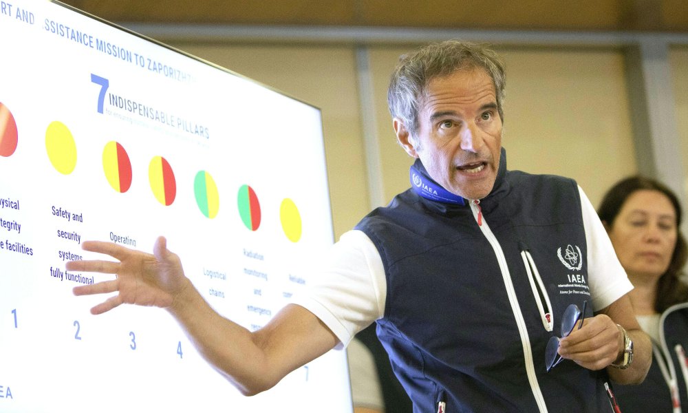 IAEA calls for safety zone around Zaporizhzhia | eurotopics.net