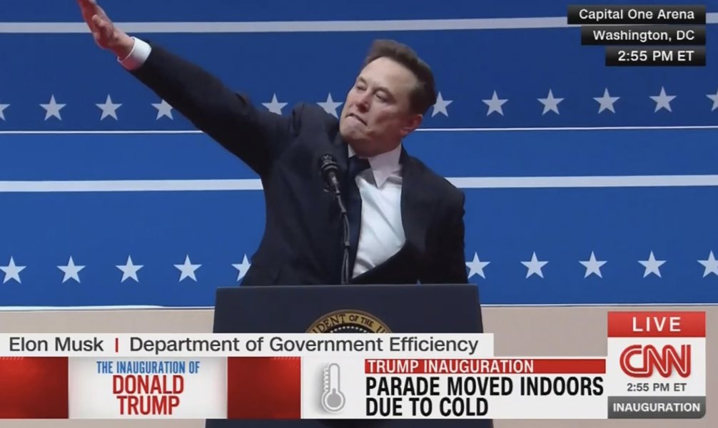 Musk's raised arm: Nazi salute? | eurotopics.net