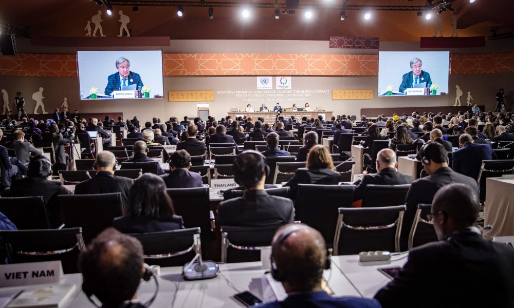 What will the UN migration pact change? | eurotopics.net