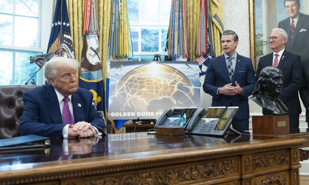 Trump announces "Golden Dome" missile shield | eurotopics.net